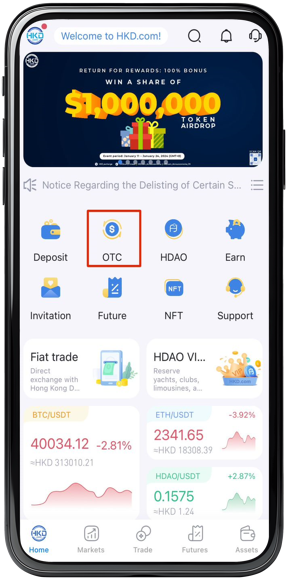 How To Bind The Payment Method 【 Mobile App 】 – HKD.com