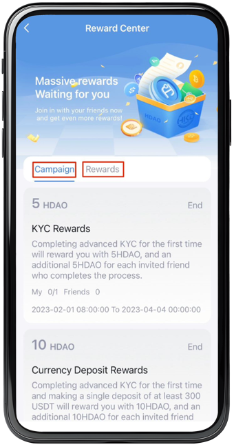 How To Check Reward Centre Information 【 Mobile APP / WEB 】 – HKD.com