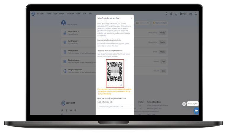 How to set up Google Authenticator【 Mobile APP / WEB 】 – HKD.com