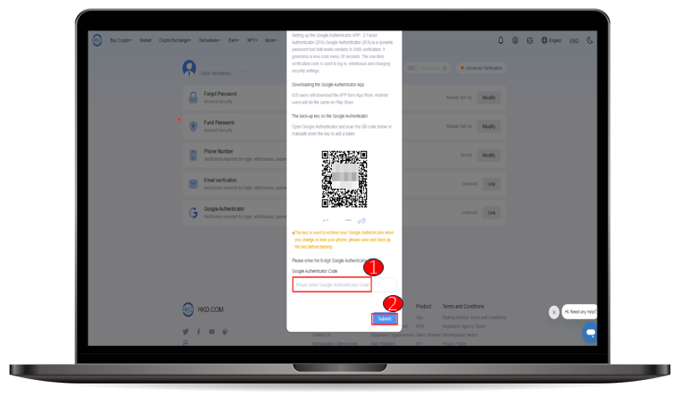 How to set up Google Authenticator【 Mobile APP / WEB 】 – HKD.com